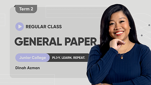 Snapask Regular Class JC General Paper for A level