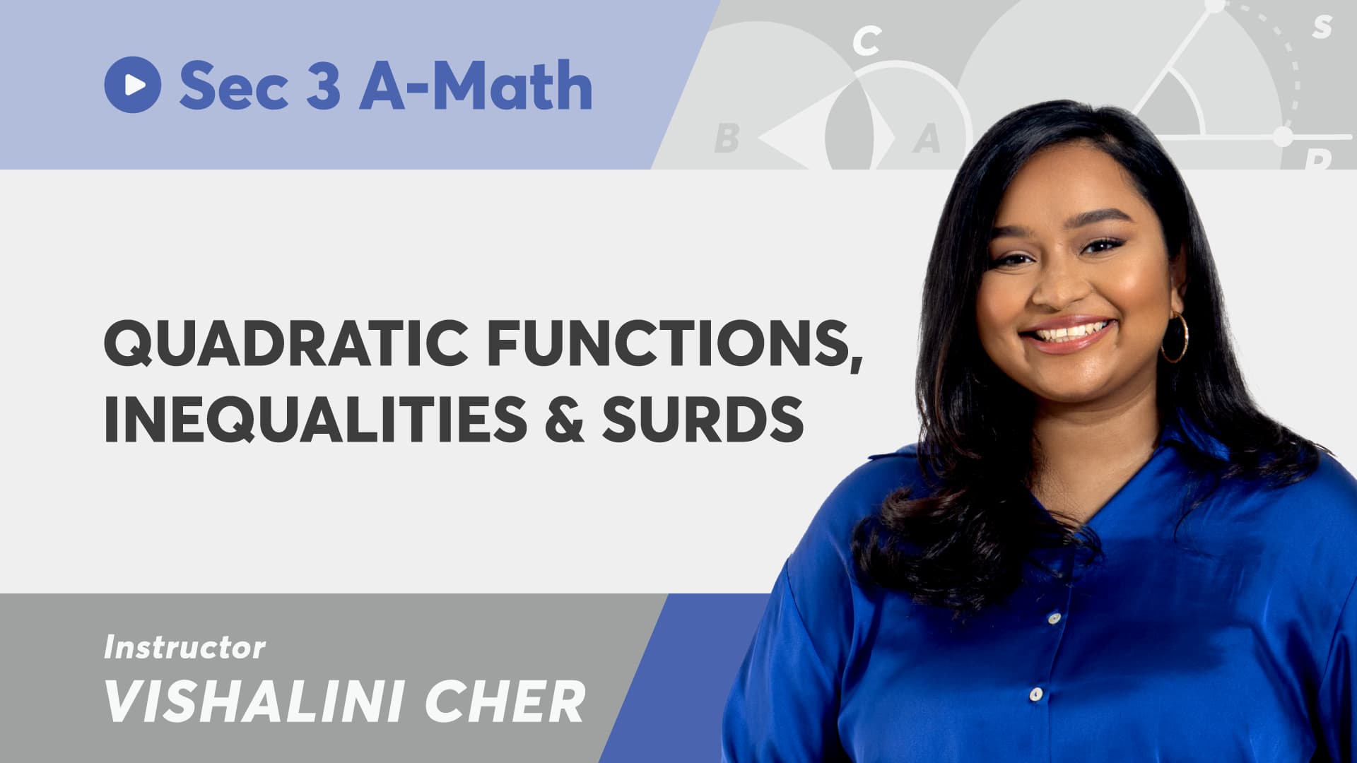 O Level A Math Essentials - Quadratic Functions, Inequalities & Surds