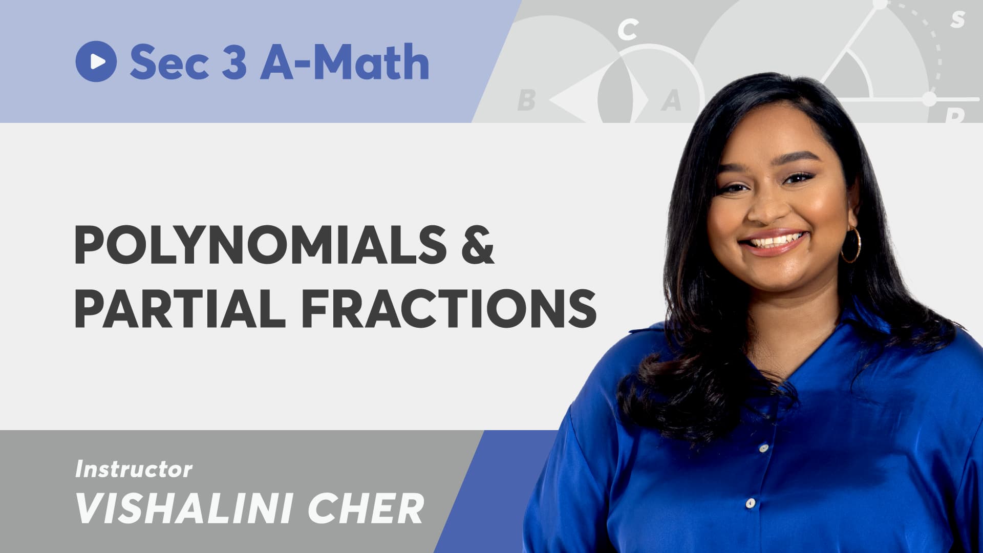 O Level A Math Essentials - Polynomials and Partial Fractions